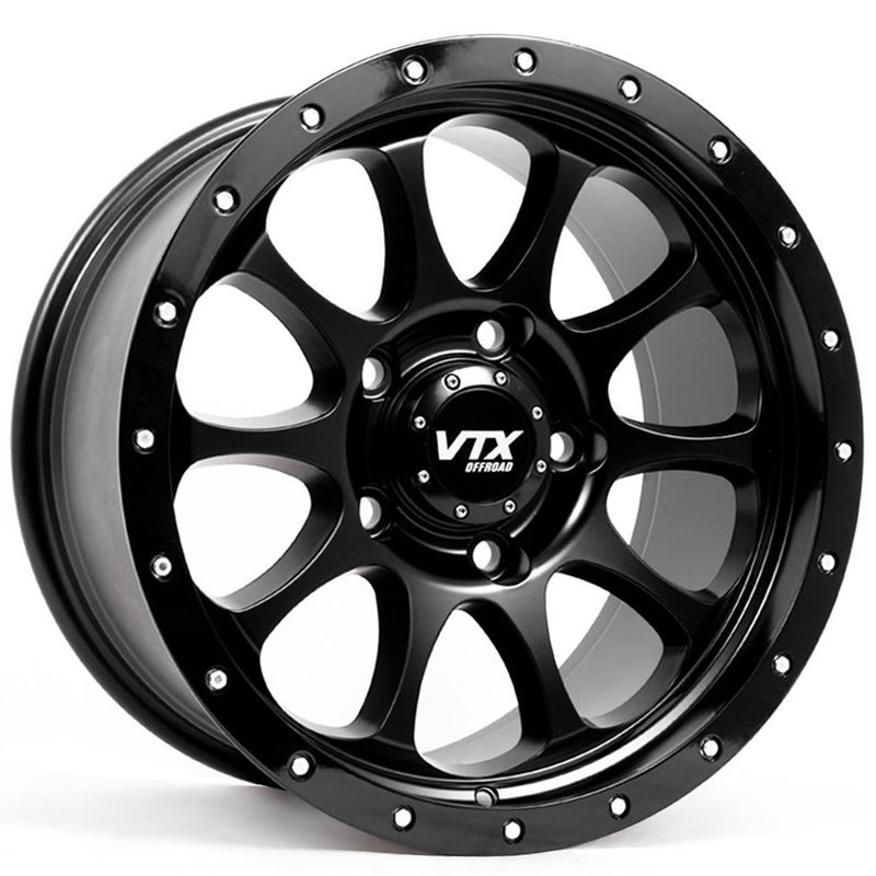 ROGUE | SATIN BLACK – VTX Wheels